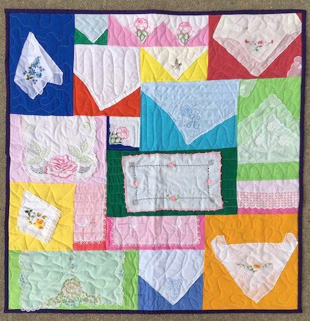 What to Do With Heirloom Handkerchiefs? Turn Them Into a Quilt!