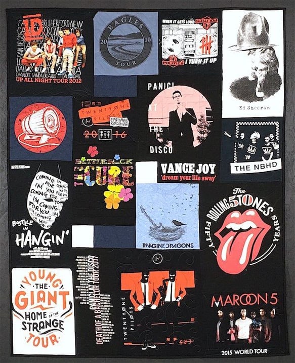 What You Need to Know to Plan a Concert T-shirt Quilt