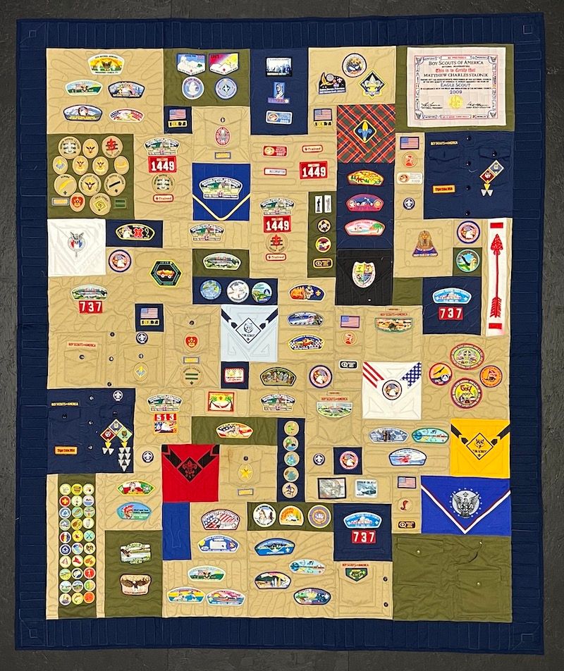 Including Patches in Your T-shirt Quilt